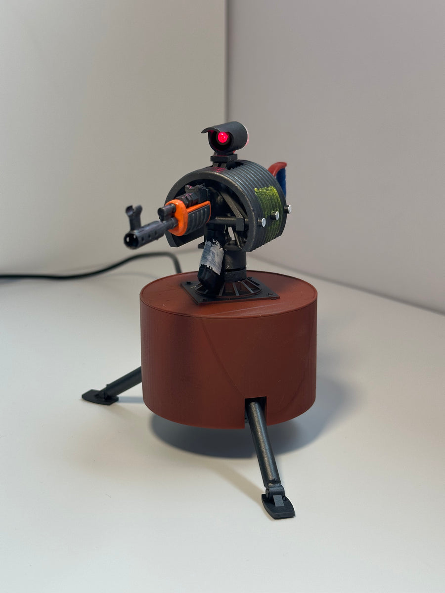 Rust 3D printed Auto Turret – That Prints